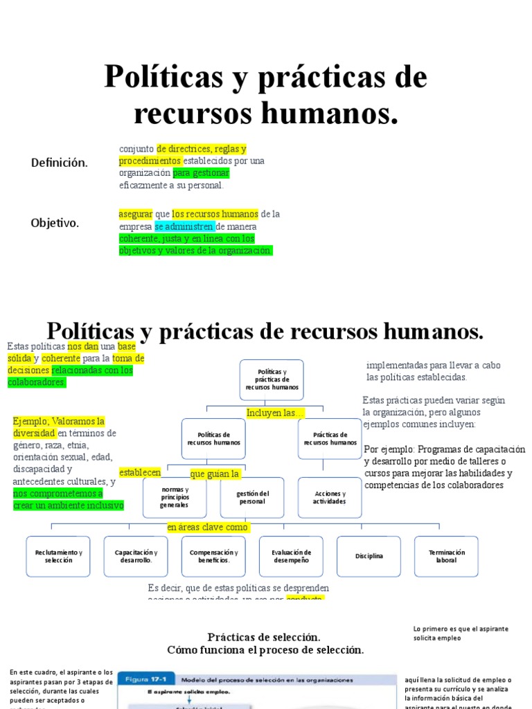 1-ESTUDIO-PPT-Políticas y Prácticas de Recursos Humanos | PDF