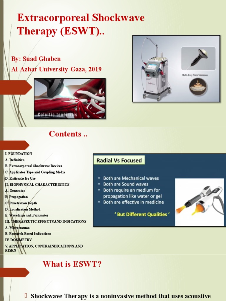 Shockwave Therapy, 2019 | PDF | Waves | Shock Wave