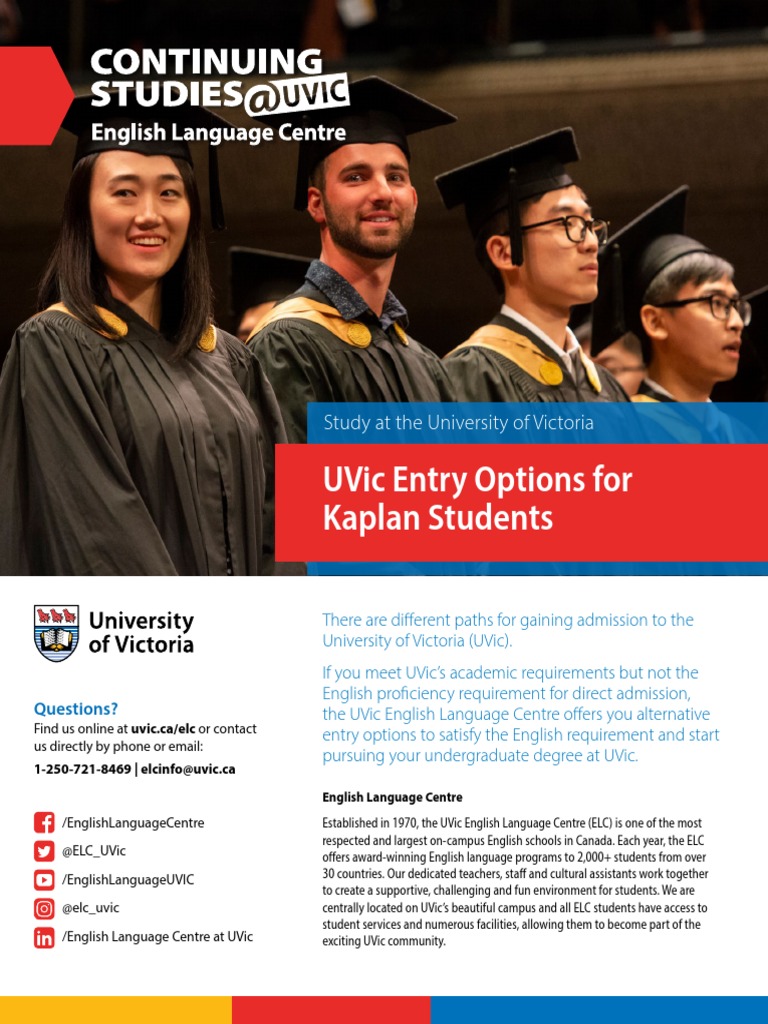 UVic English Language Pathways | PDF