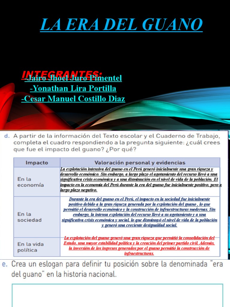 La Era Del Guano | PDF