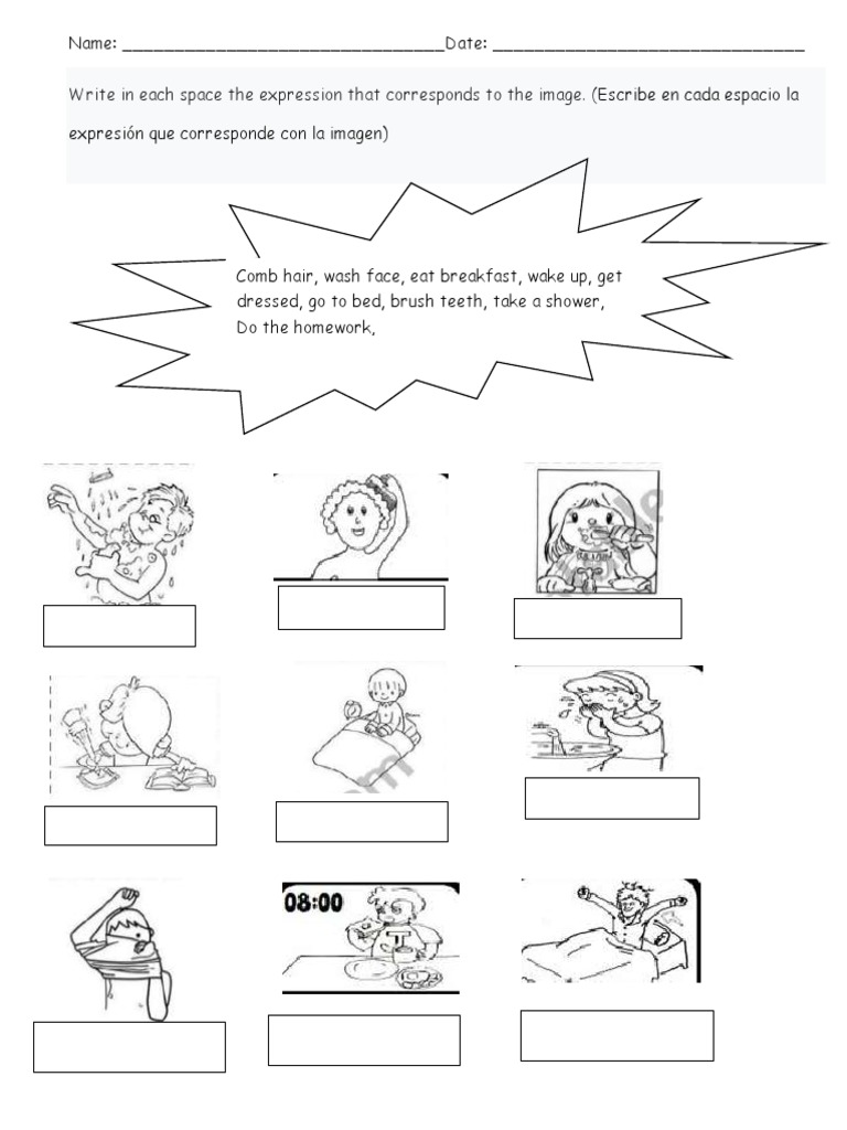 Daily Activities Examen | PDF