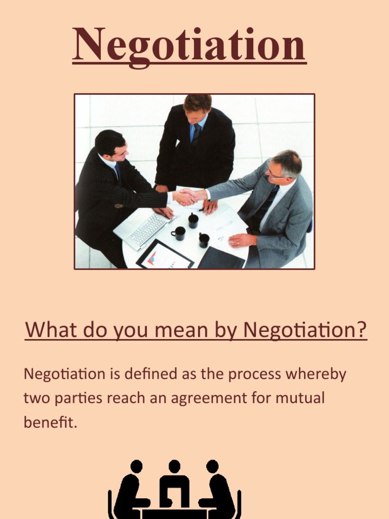 Negotiation | PDF