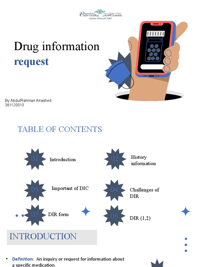Drug Information Request | PDF