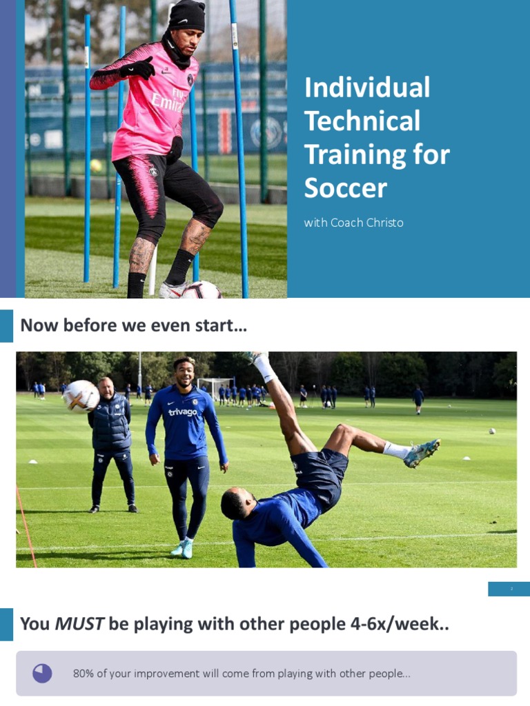 Soccer Individual Training Guide | PDF | Physical Fitness