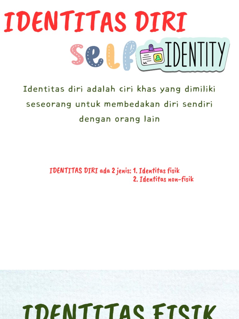 Identitas Diri | PDF