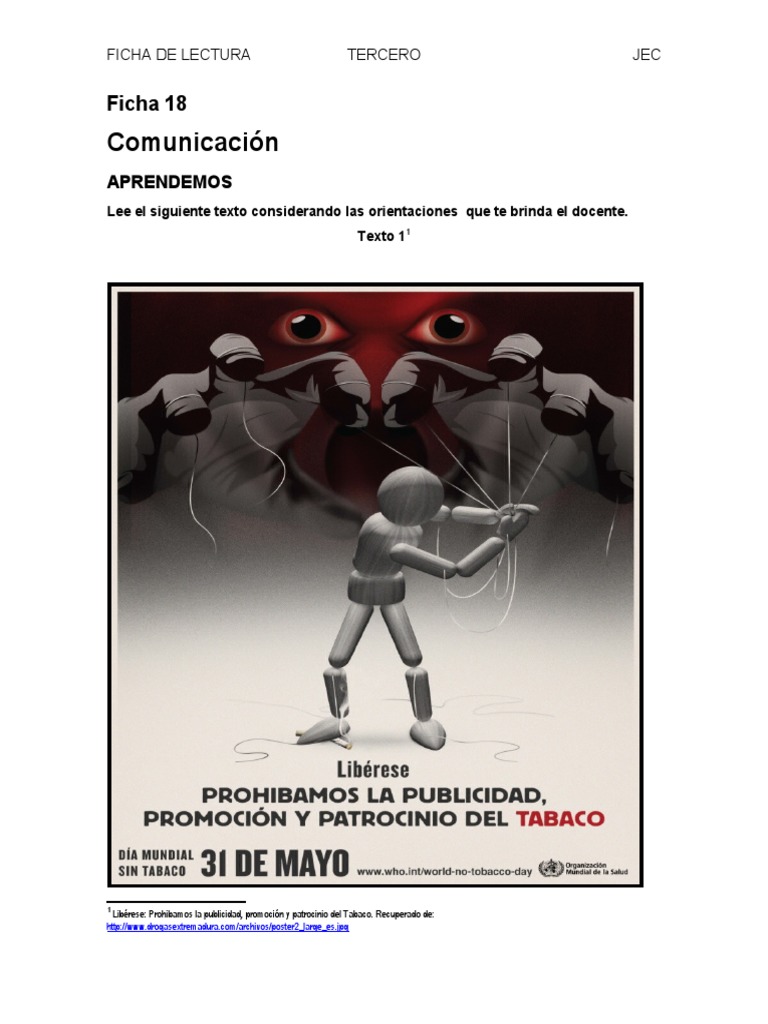 RP COM3 K18 Ficha | PDF