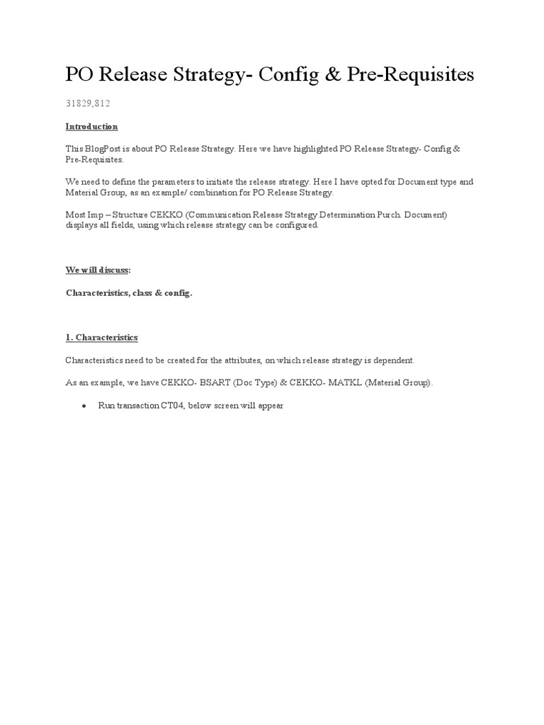 PR Release Strategy | PDF