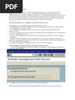 Consignment Process in SAP SD | PDF | Goods | Inventory