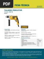 Ficha Tecnica Pulidora Dewalt DWE4120 | PDF | Hogar, jardinería y bricolaje