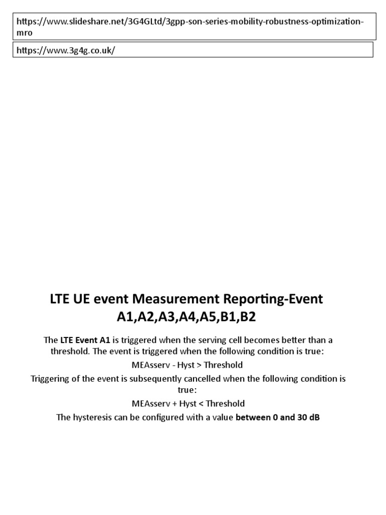 Lte Samsung Kpi and Notes | PDF