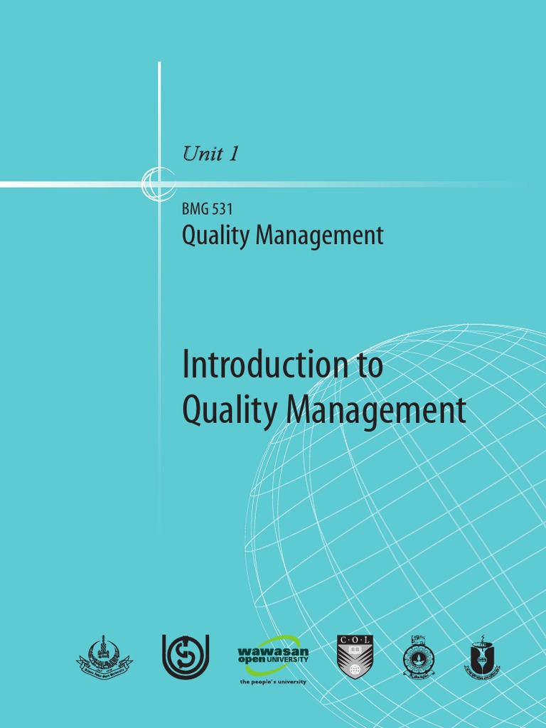 Introduction To Quality Management Quali | PDF