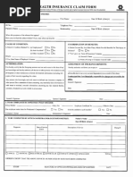 Pan American Life Medical Claim Form | PDF