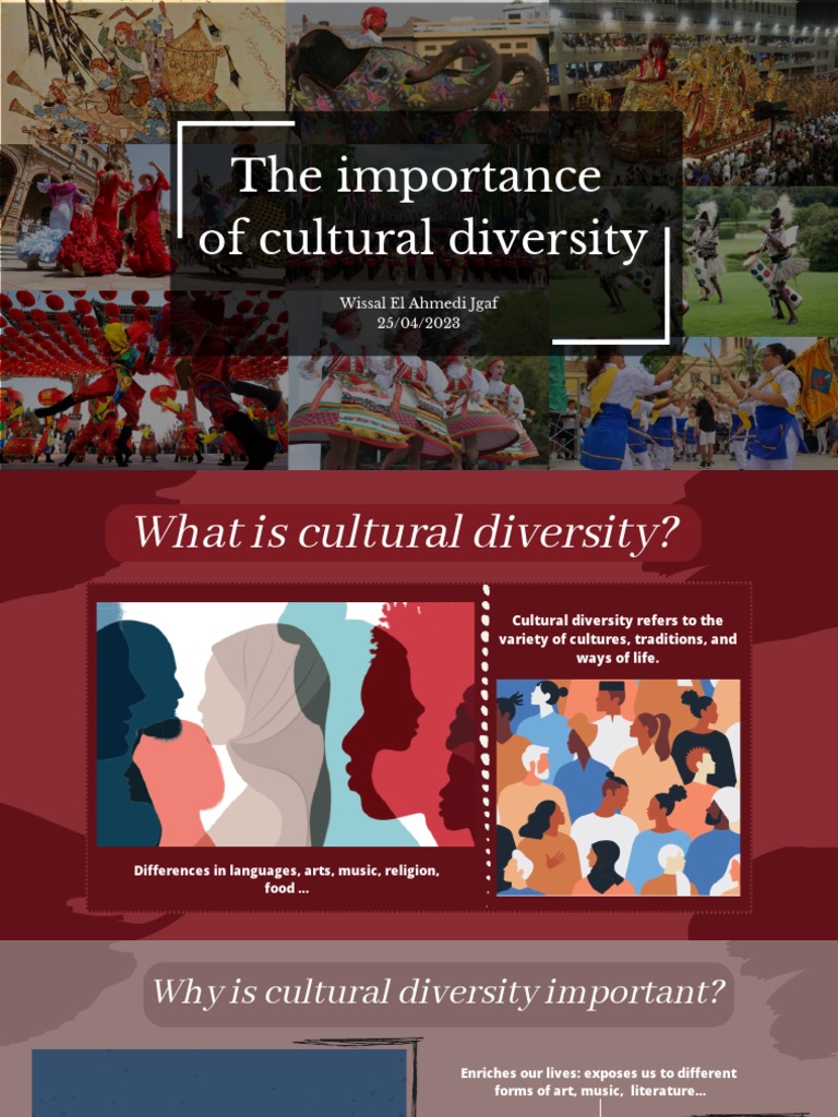 The Importance of Cultural Diversity in A Society | PDF The Importance of Cultural Diversity in A Society | PDF
