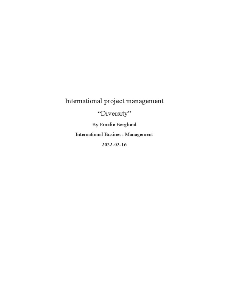 INL1 Project Managament | PDF | Gender Pay Gap | Behavioural Sciences INL1 Project Managament | PDF | Gender Pay Gap | Behavioural Sciences
