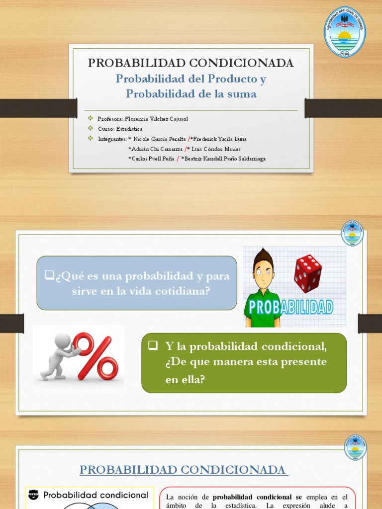 Probabilidad Condicionada y Ejemplos | PDF | Probabilidad | Science