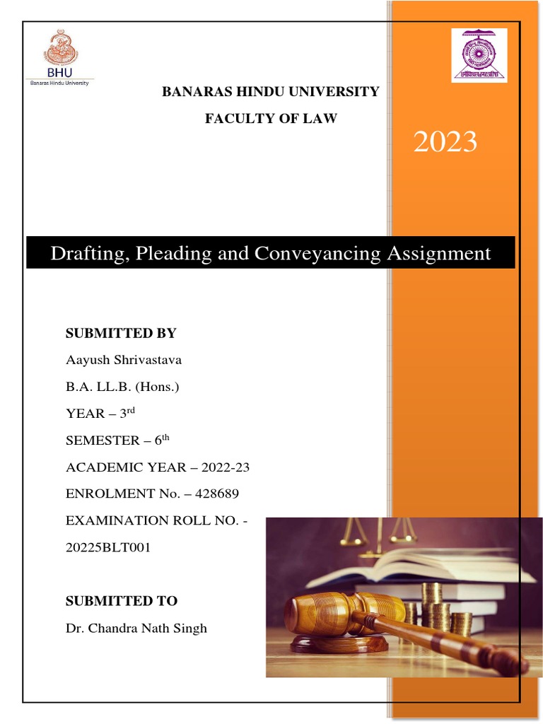 Final Drafting | Download Free PDF | Lawsuit | Judgment (Law)