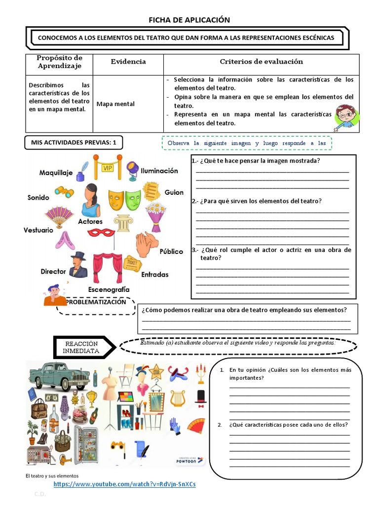 4° y 5° FICHA DE APLICACIÓN-SESIÓN2-SEM.2-EXP.3-ARTE Y CULTURA | PDF