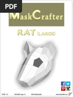 Nightwing Mask Paper Craft | PDF