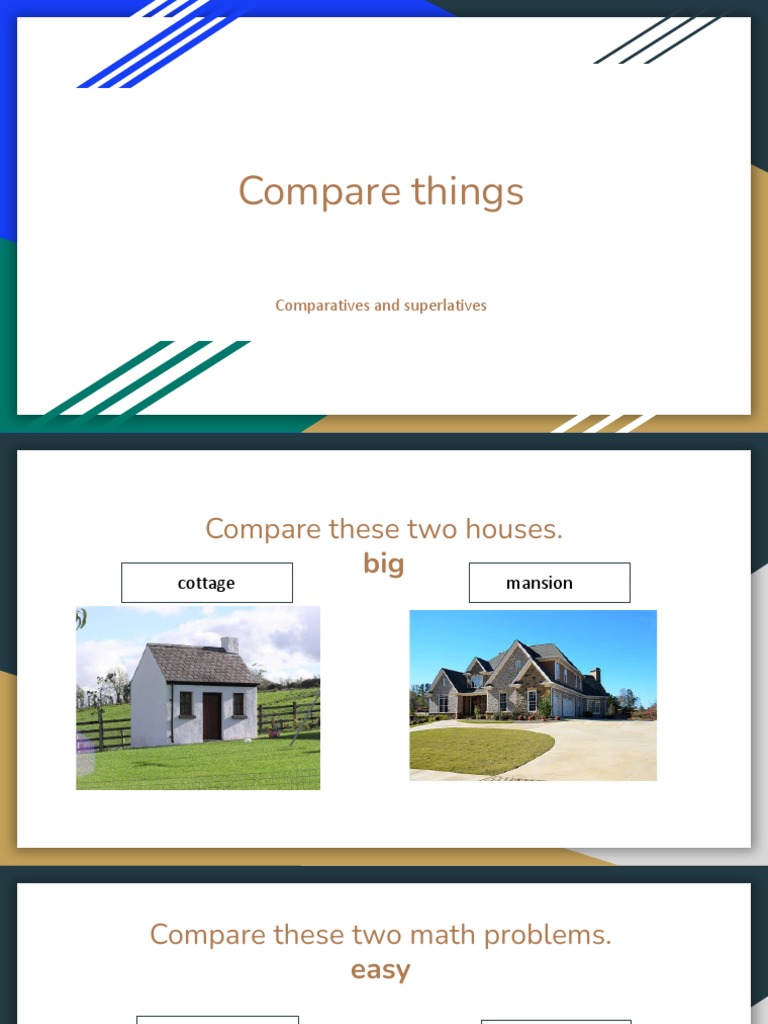 Compare Things | PDF