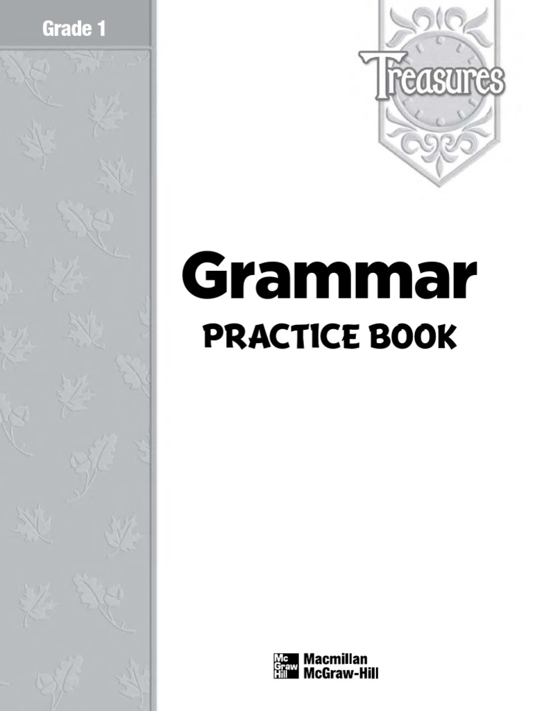 Grade 1 Grammar Practice Book | PDF