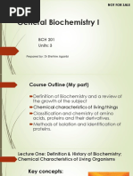 Chapter1 BriefHistoryofBiochemistry | PDF | Biochemistry | Chemistry