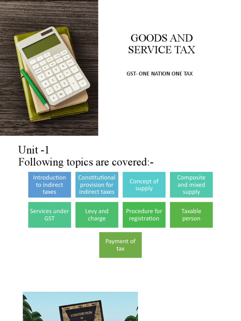 GST - CH1 2022 | PDF