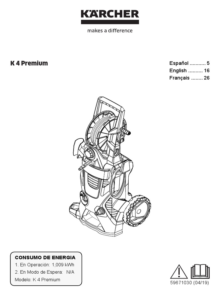 Manual Hidrolavadora Karcher Ayb Pdf Agua Tornillo