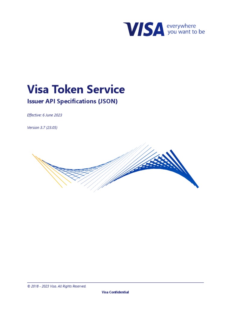 Vts Issuer API Specifications | PDF | Visa Inc. | Encryption