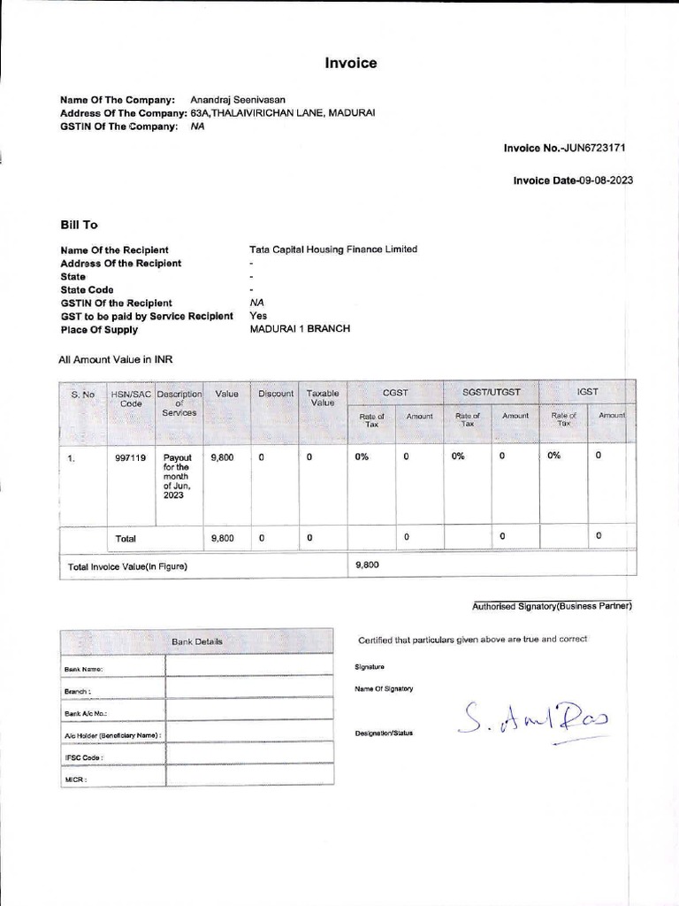 Invoice July He | PDF | Invoice | Government