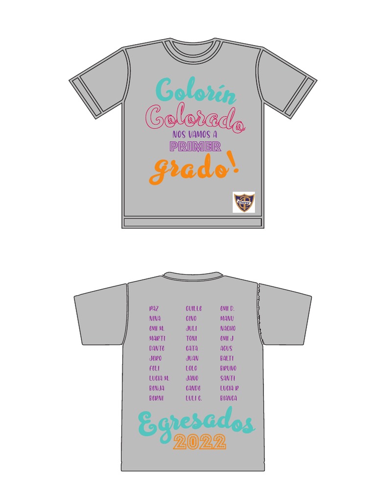 Remeras Egresados | PDF