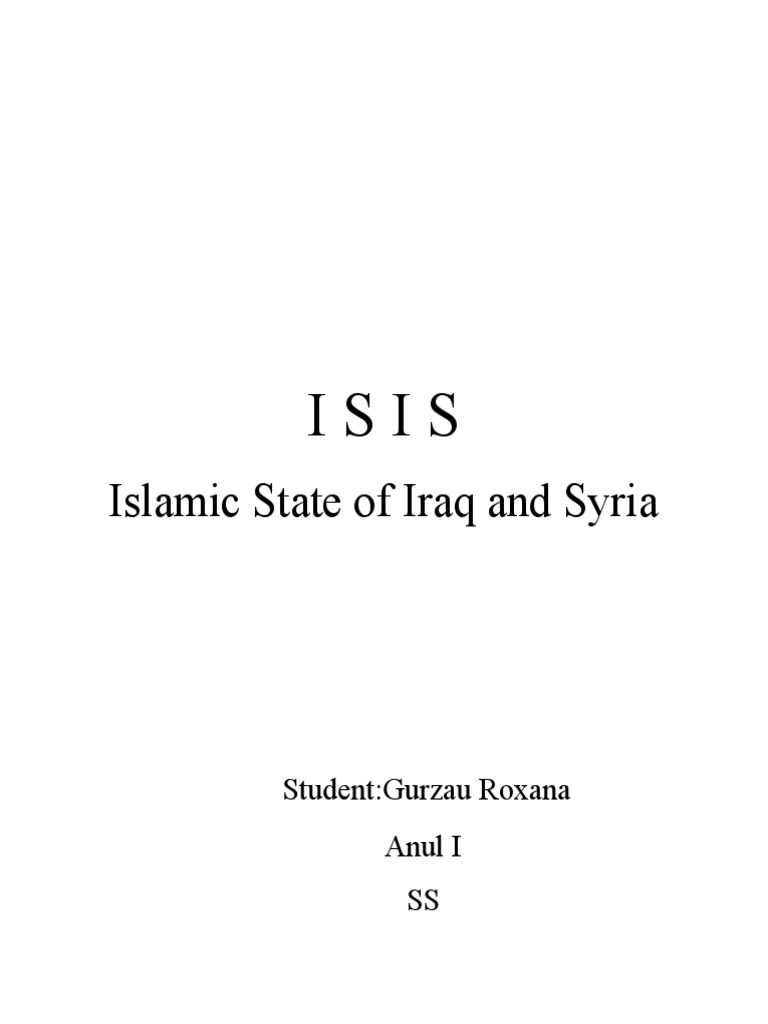 Isis | PDF