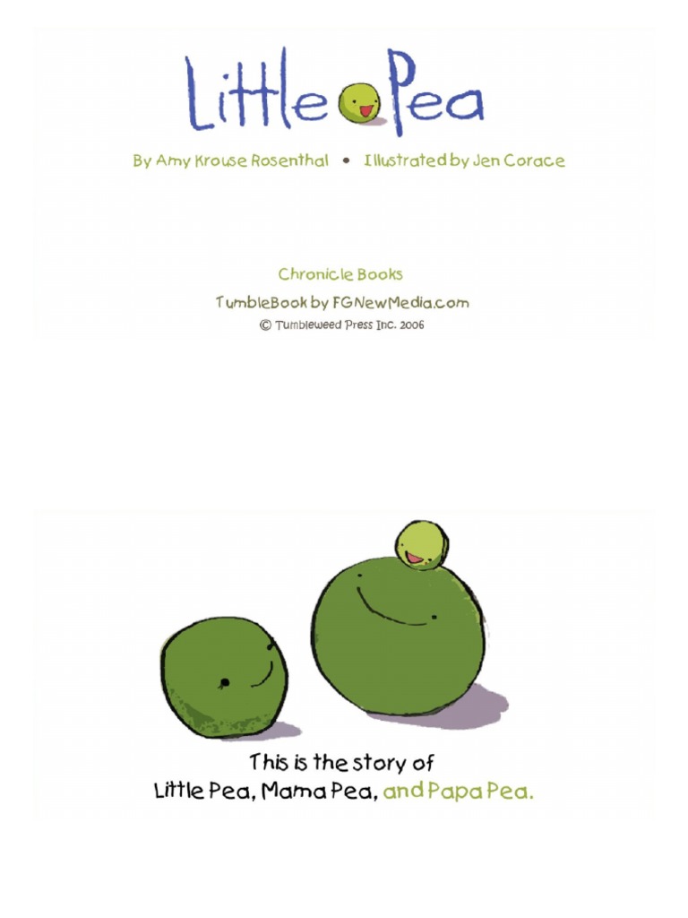 Little Pea by Amy Krouse Rosenthal | PDF