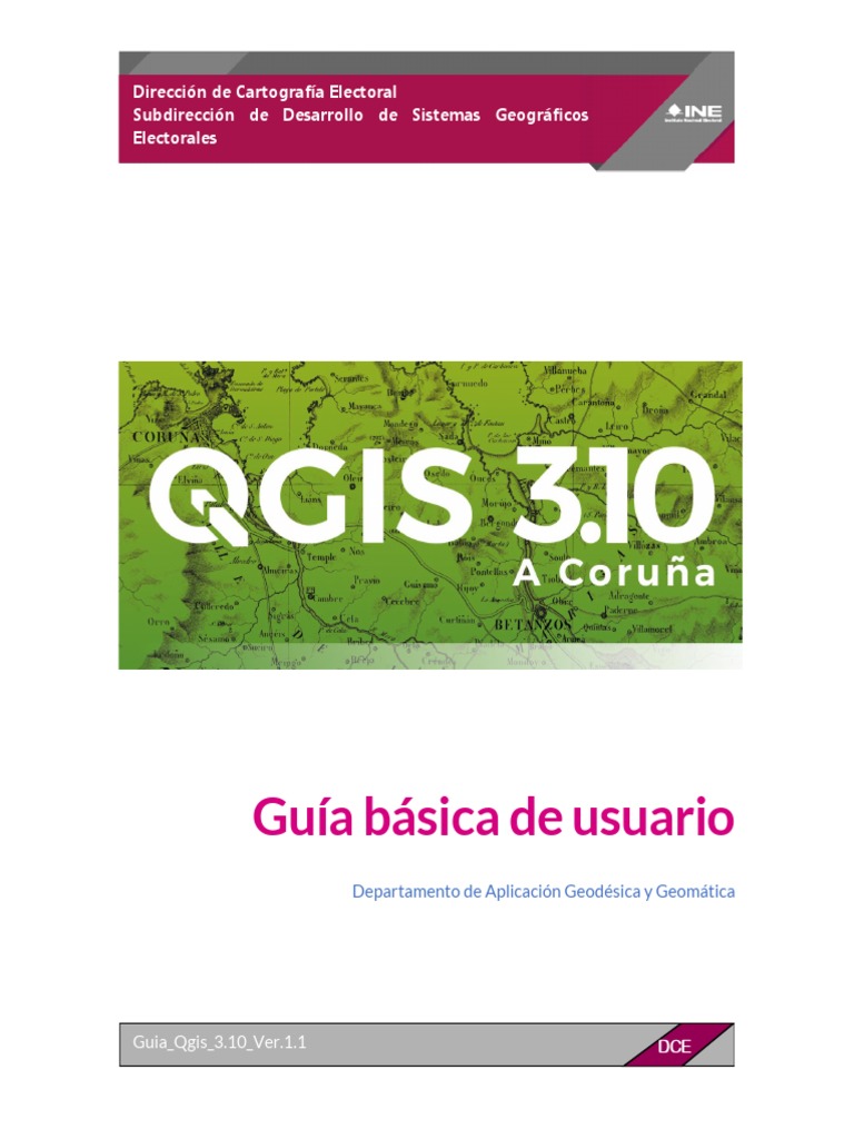 Guia Qgis 3.10 Ver.1.1 | PDF | Sistema de información geográfica | Ñu