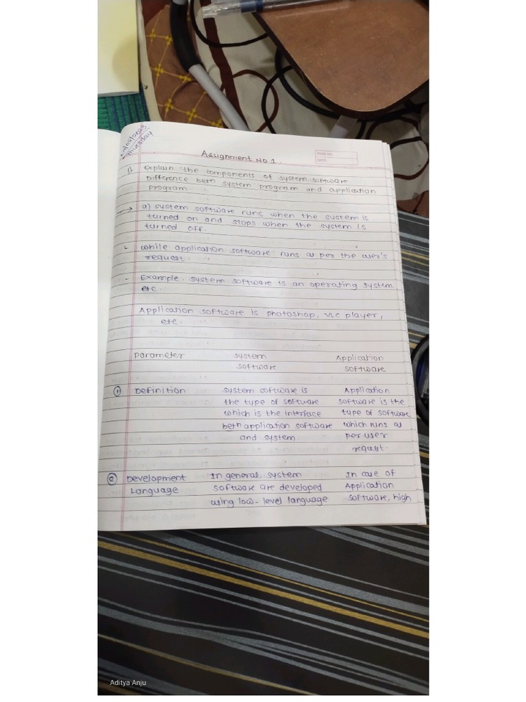 SPOS Assignment | PDF