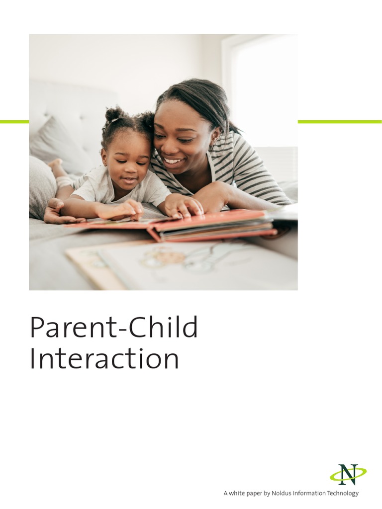 Noldus White Paper Observer Viso Parent Child Interaction | PDF | Human ...