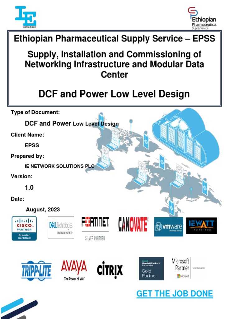Ie-Epss-Dcf and Power LLD v1.0 | PDF | Data Center | Electric Power