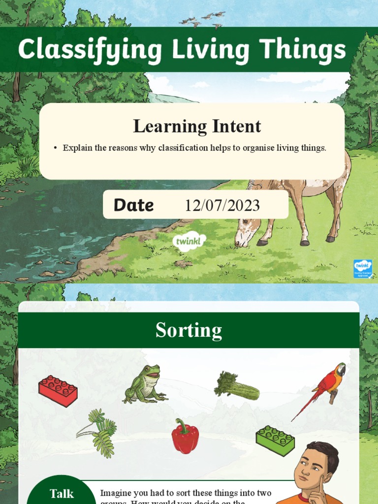 02 - Classifying Living Things | PDF