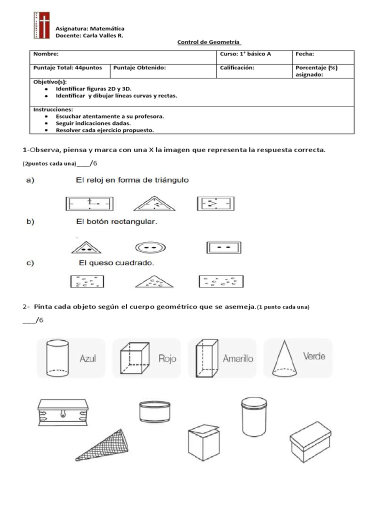 Control Geometria | PDF