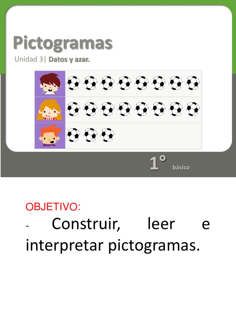Pictogramas Matemáticos para Niños | PDF