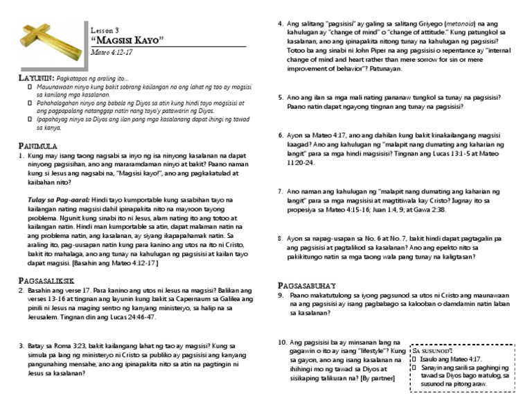 03 Magsisi Kayo | PDF