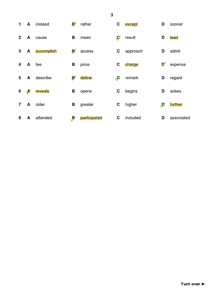 B2 First Sample Paper 1 RUE-3 | PDF