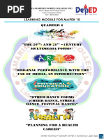 Q4 PE 10 Module 2 | PDF | Learning | Cheerleading