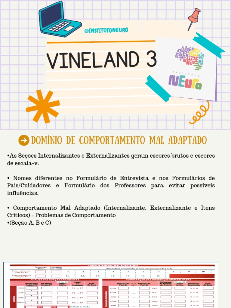 Parte 4 - Curso Vineland | PDF | Significado estatístico | Metodologia