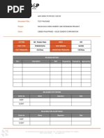 Cable Installation Check List | PDF