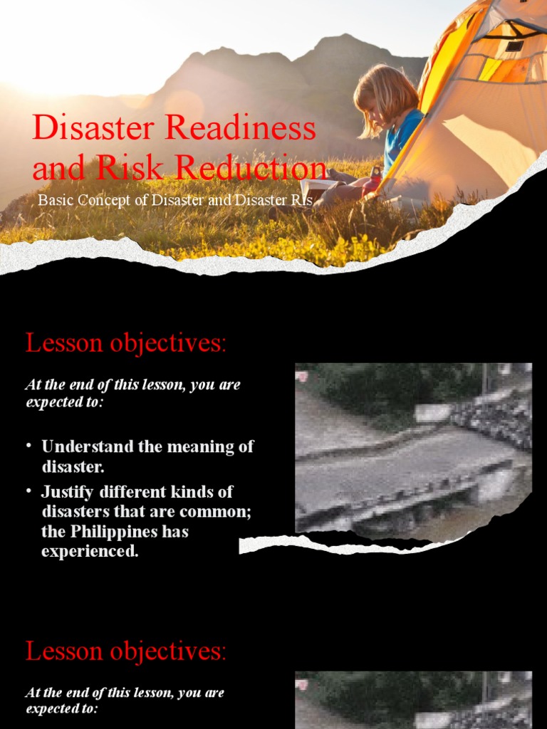 Disaster Readiness and Risk Reduction - Lesson 1 | PDF | Natural ...