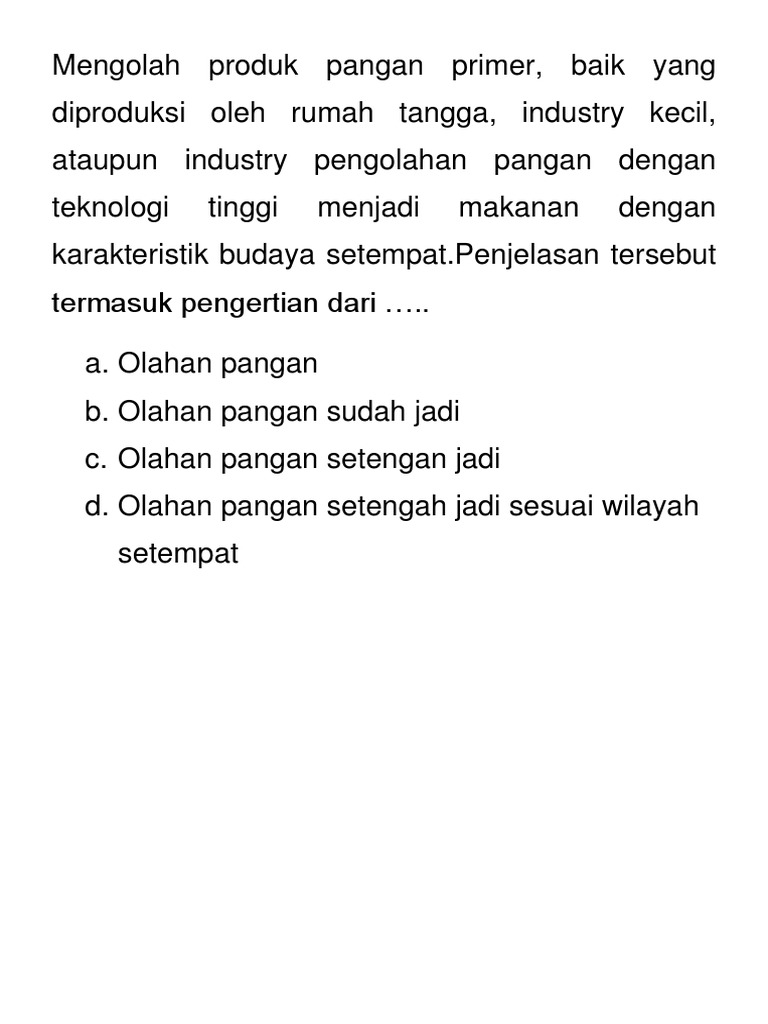 Soal PTS Prakarya Kelas 8 | PDF