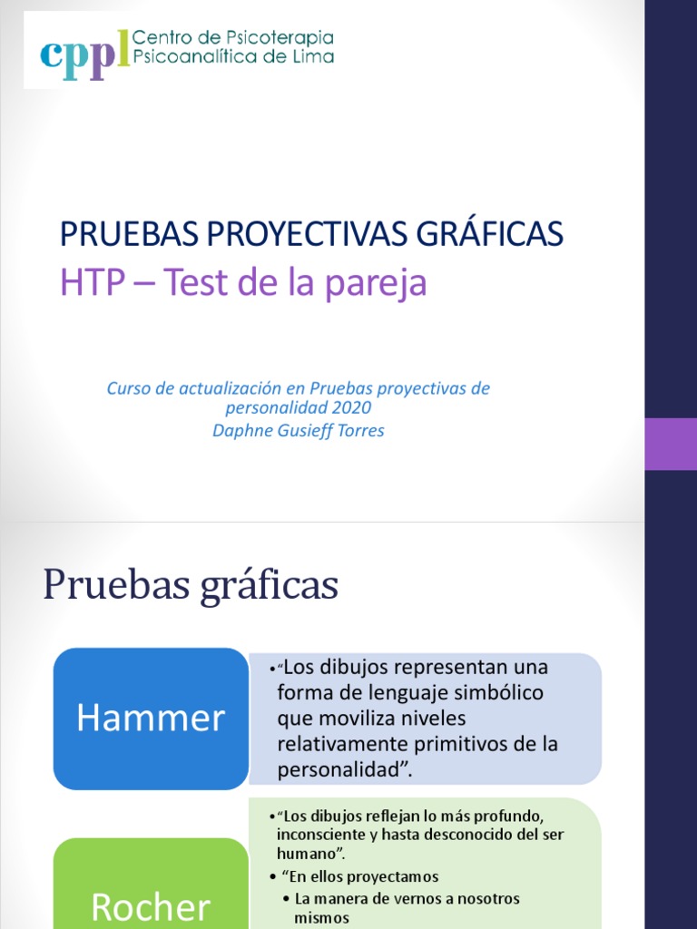 1 Pruebas CPPL - HTP y Pareja | PDF