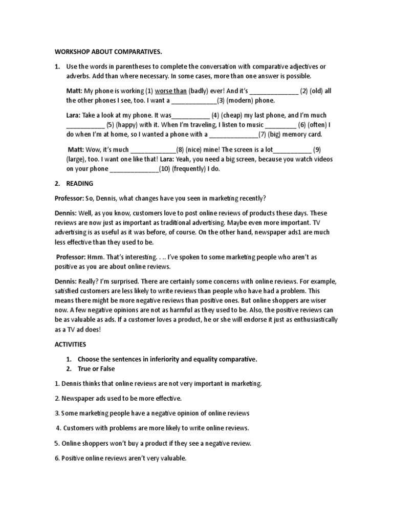Comparative Language Workshop | PDF | Social Science | Language Arts ...