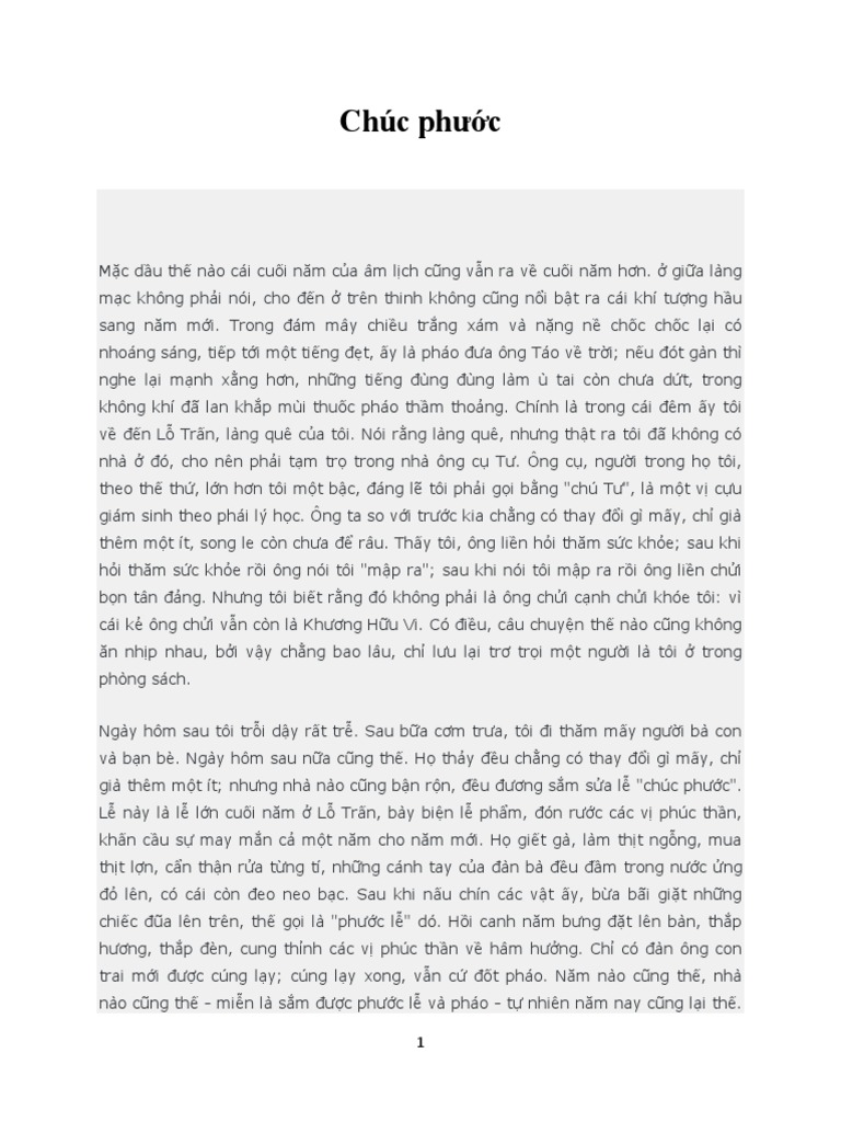 Chuc Phuoc - Lo Tan | PDF