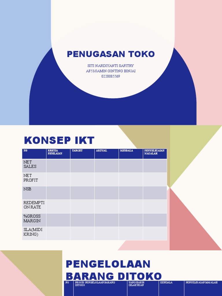 Geometric Color Block | PDF